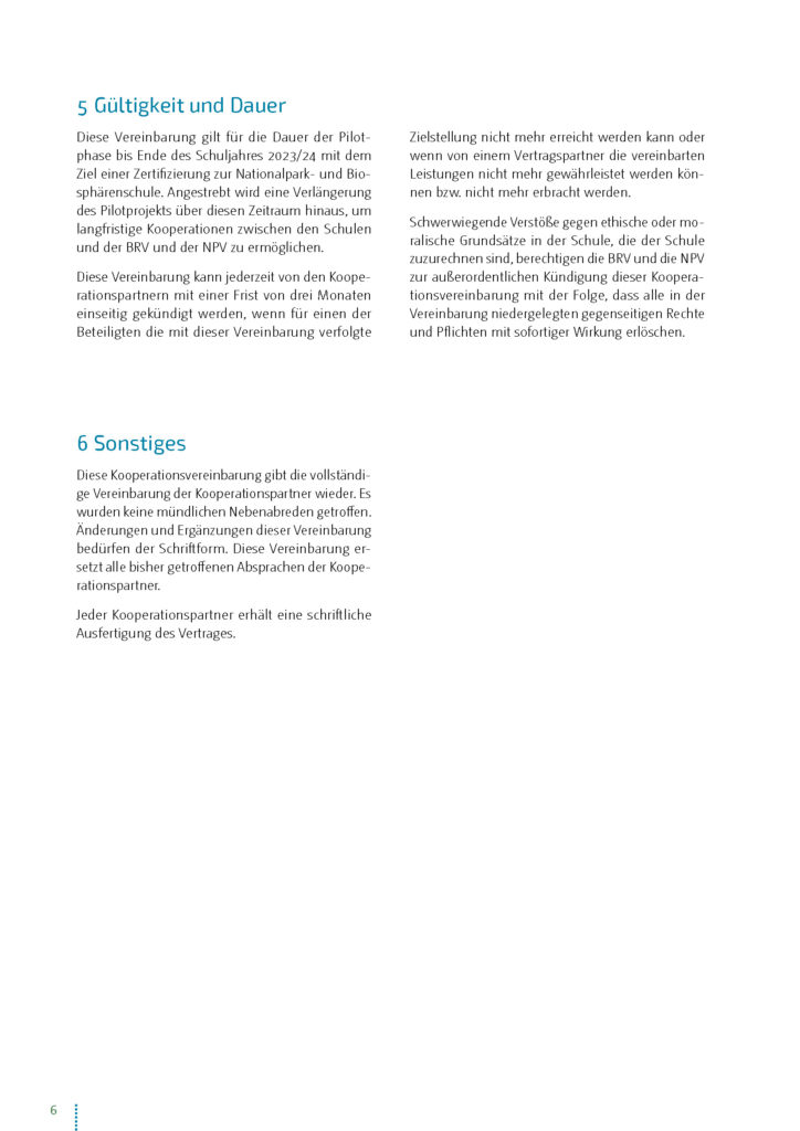 Kooperationsvereinbarung Biosphärenregion BGL – Staatliches Berufliches ...